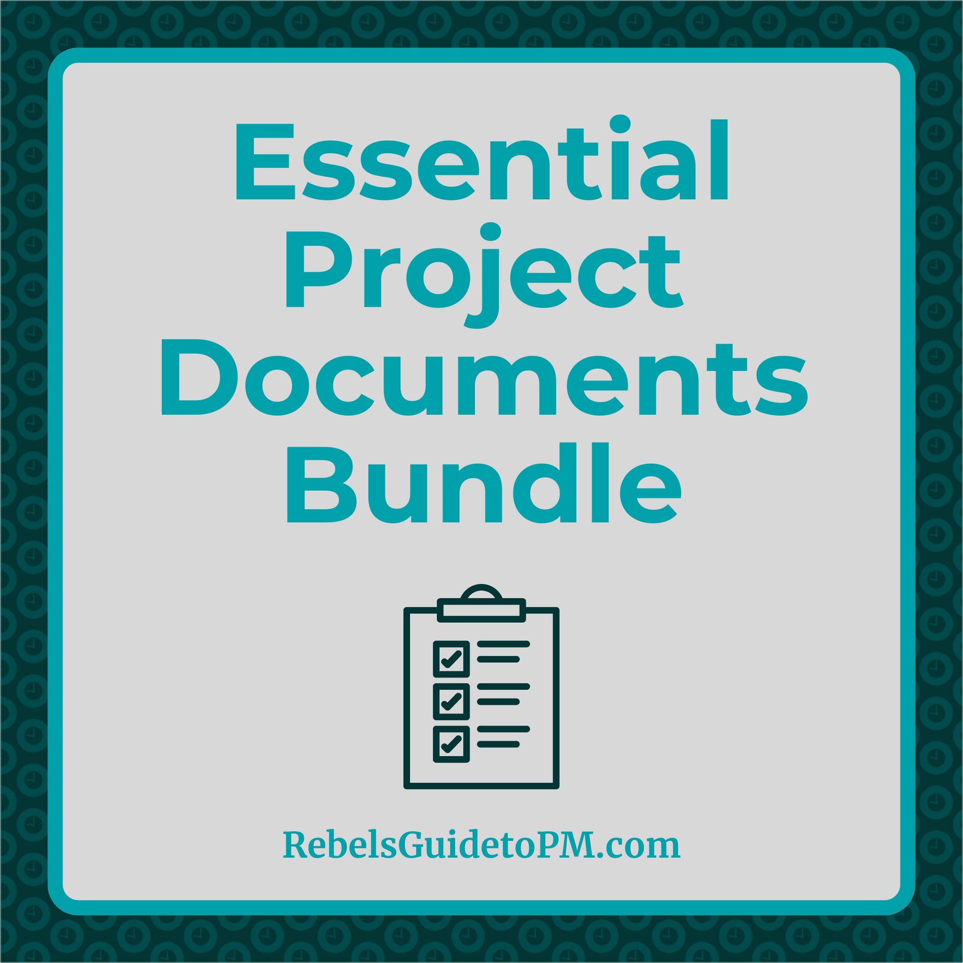 Essential Project Documents Bundle – Rebels Guide To Project Management