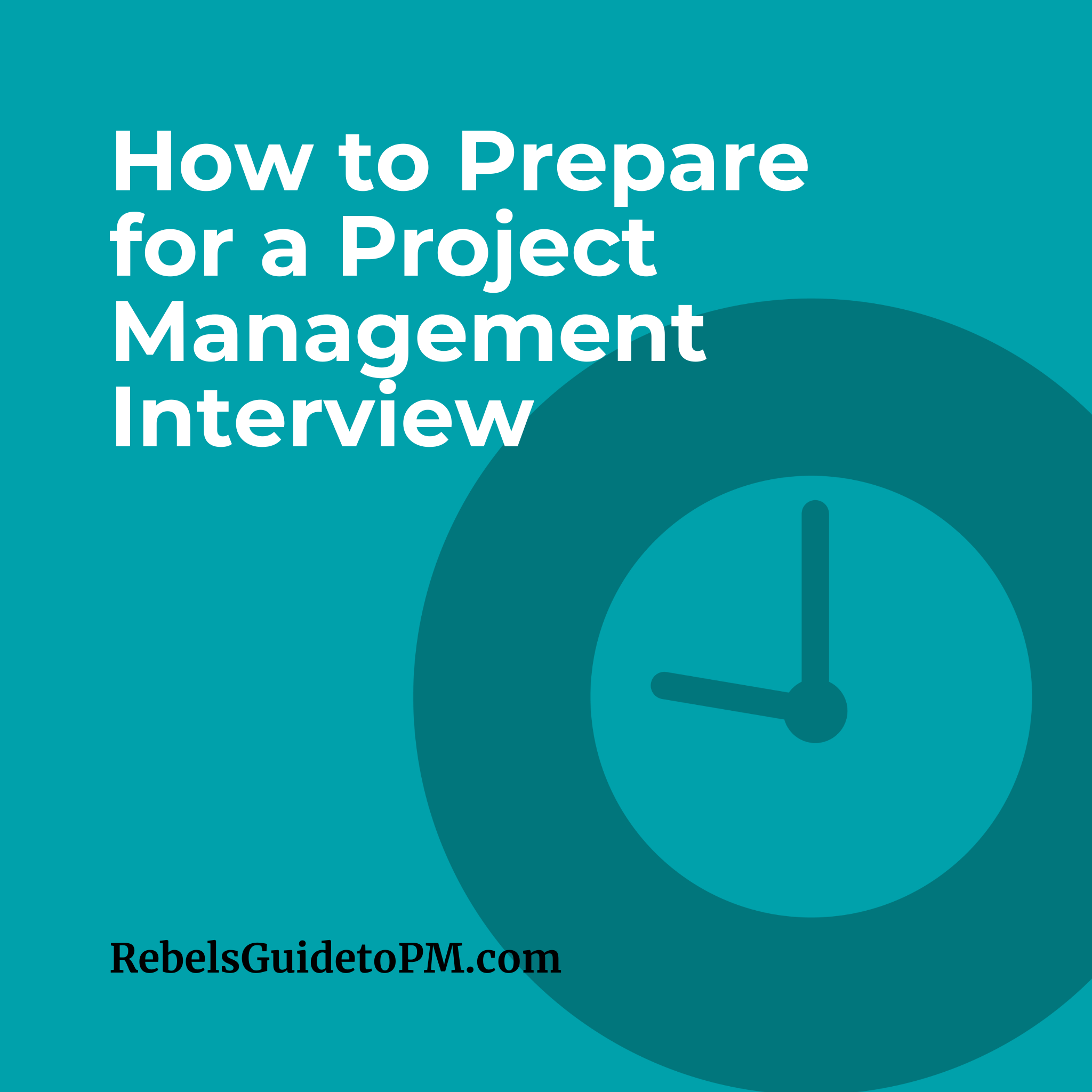 How to Prepare for a Project Management Interview – Rebels Guide To ...