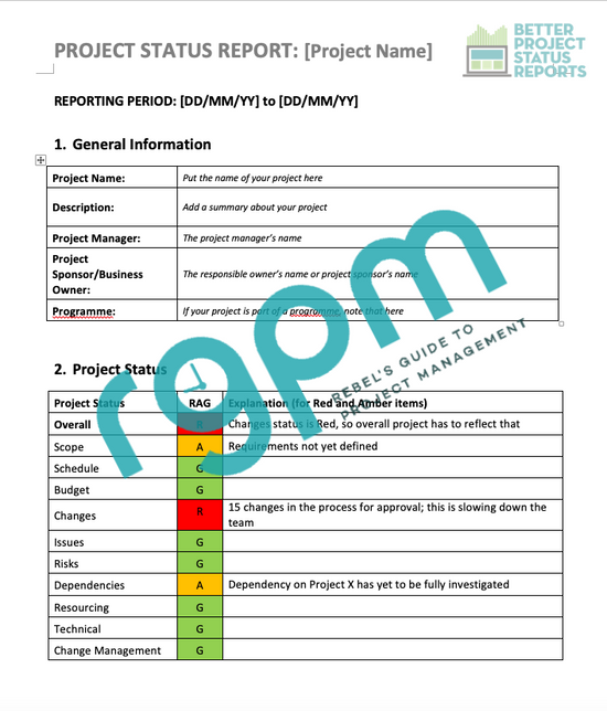 Essential Project Documents Bundle – Rebels Guide To Project Management