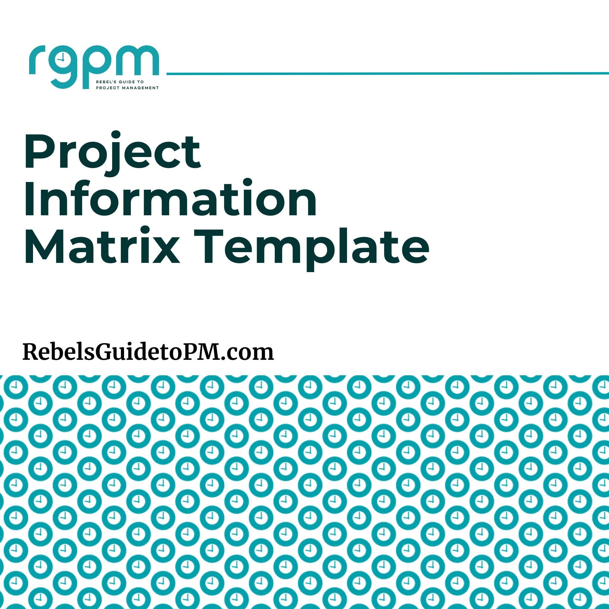 Project Templates – Rebels Guide To Project Management
