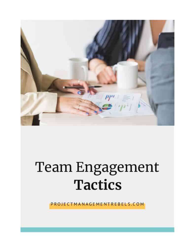 Team Engagement Tactics (Workbook + Videos) – Rebels Guide To Project ...